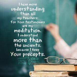 THE PRIMACY OF SCRIPTURE – Biblical Homeschooling